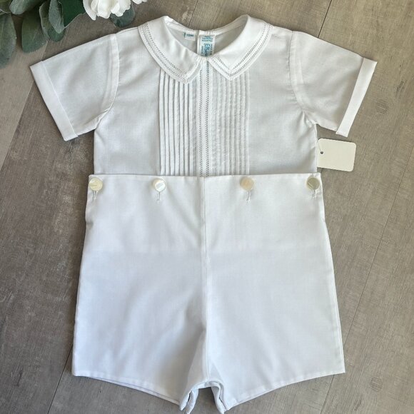 Feltman Brothers | One Pieces | White Heirloom Classic Bobby Suit Ring ...